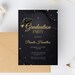 Graduation Party Invitation Template, Graduation Save the Date Card ...