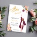 Graduation Party Invitation Template She Did It Editable - Etsy