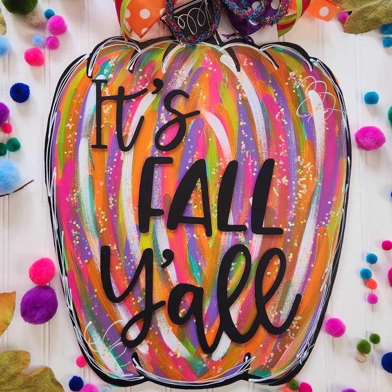 Fall Door Decor - Etsy