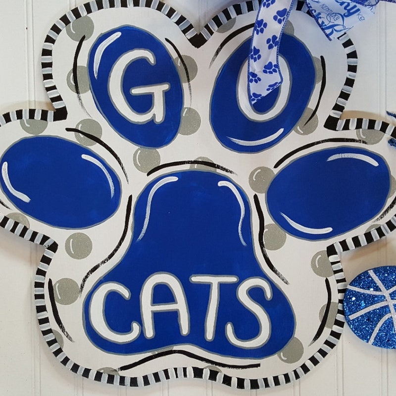 Wildcat Paw Print - Etsy