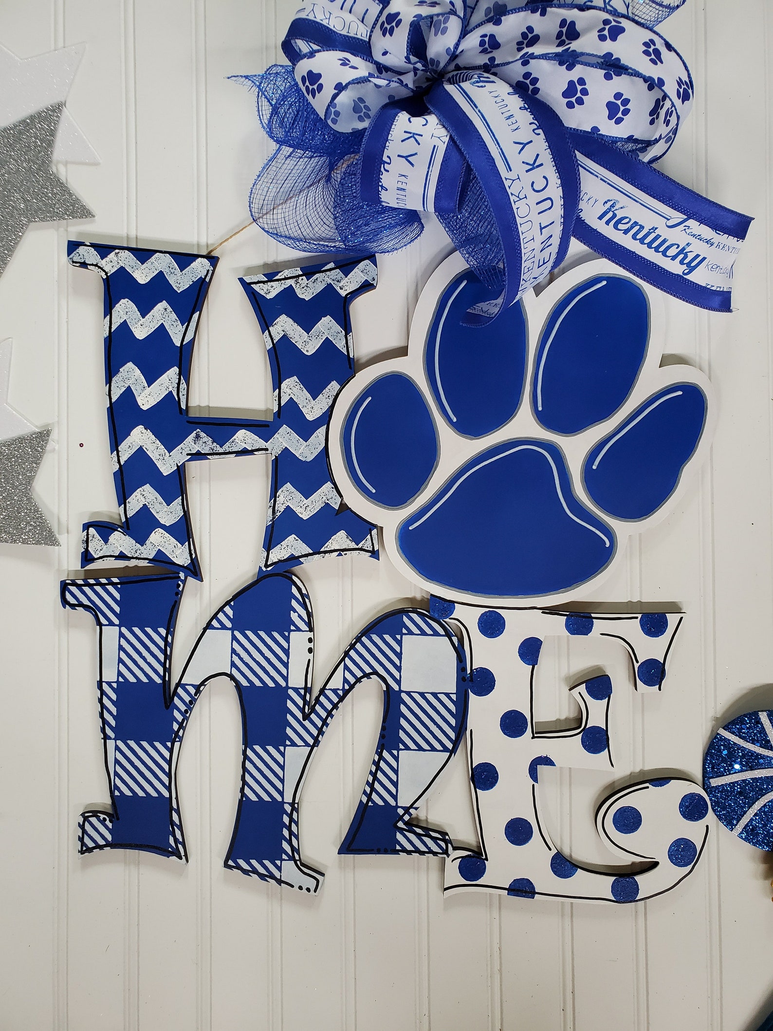 Kentucky HOME Door Hanger Kentucky HOME Sign Kentucky Door - Etsy