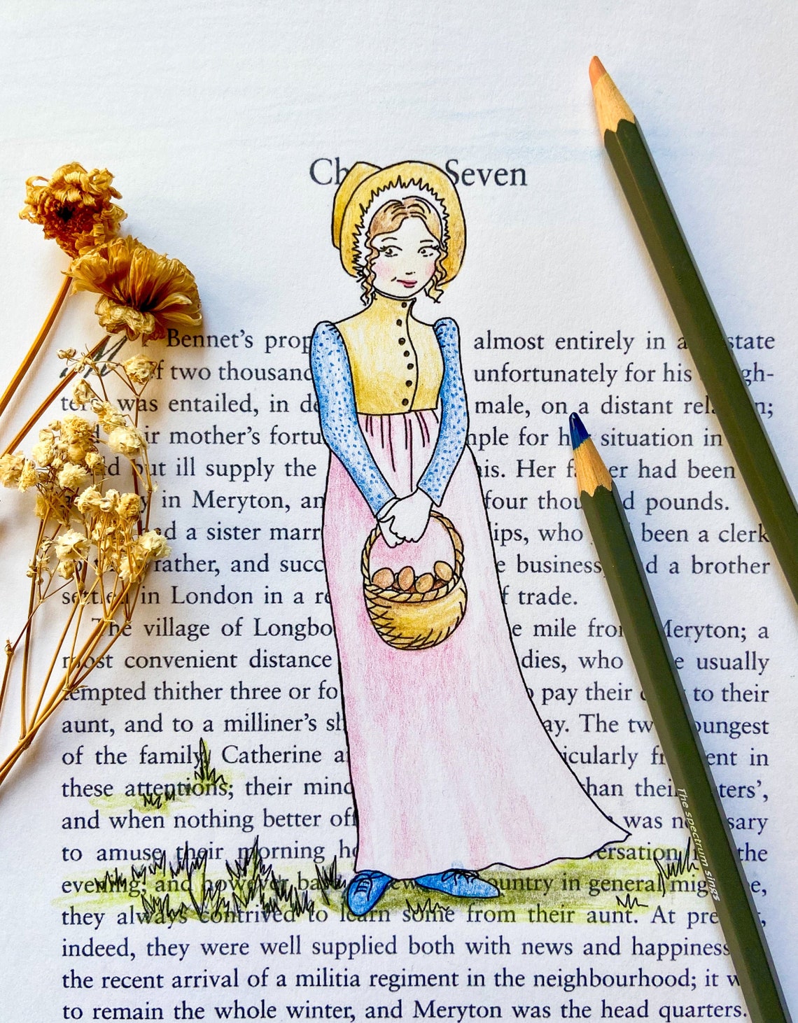 Jane Austen - Jane Bennet Colouring Sheet - Coloring Sheet - Adult ...