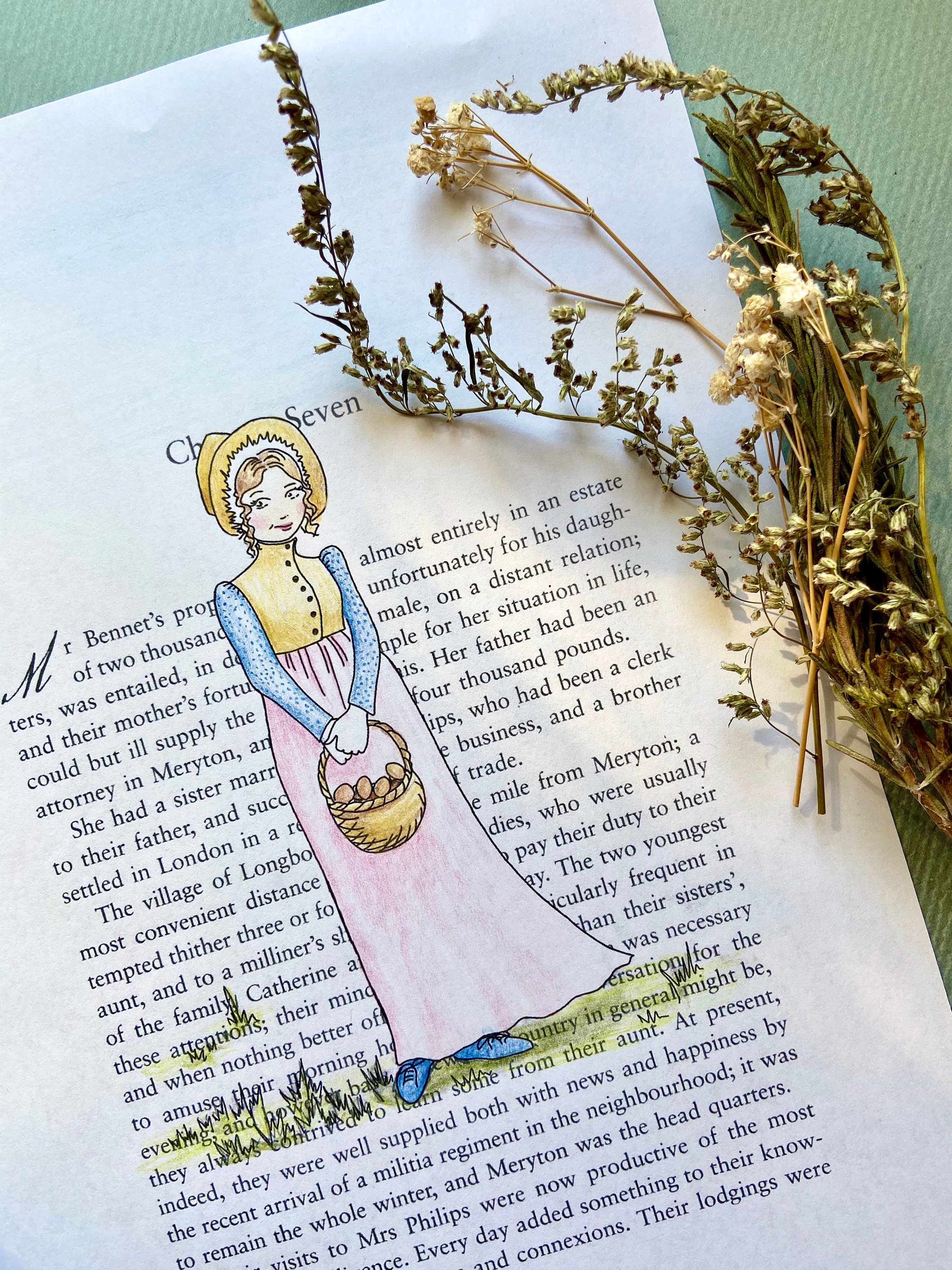 Jane Austen - Jane Bennet Colouring Sheet - Coloring Sheet - Adult ...