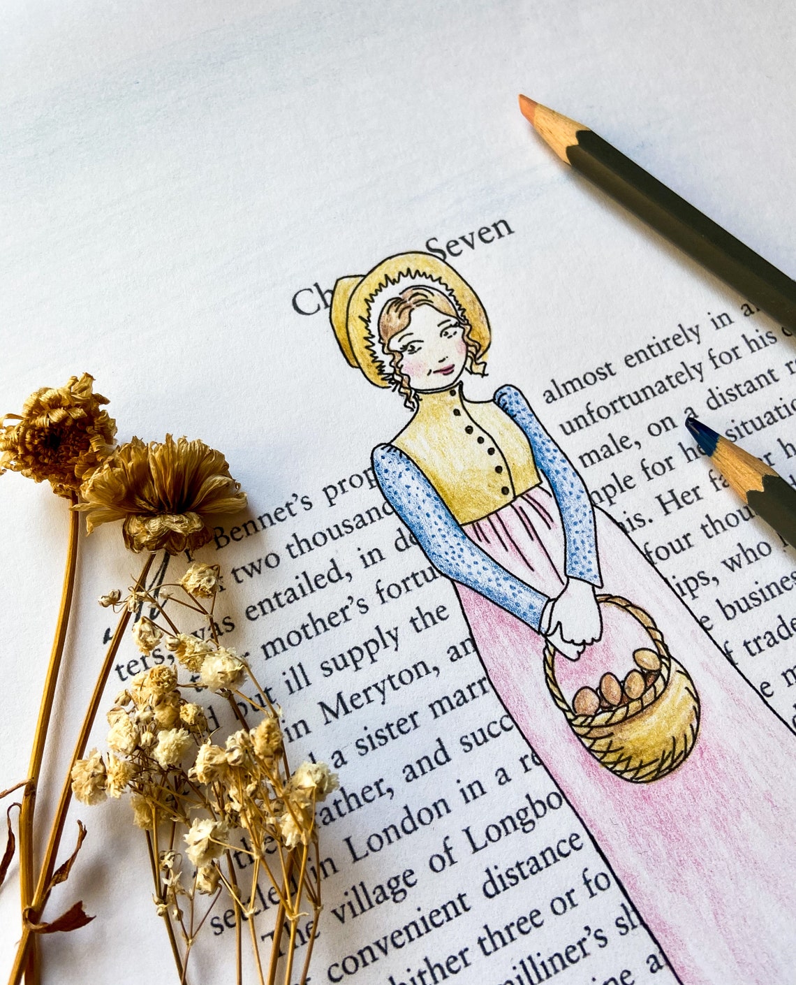 Jane Austen - Jane Bennet Colouring Sheet - Coloring Sheet - Adult ...