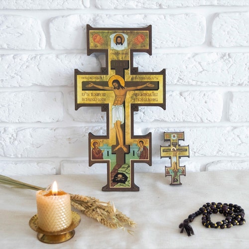 Wood Cross Medium Size Handmade Cross Crucifix Woodcraft Wall - Etsy Israel