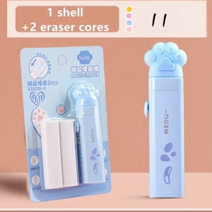 1 Set Push Pull Eraser, Pencil Eraser, Cute Cartoon Eraser, School ...
