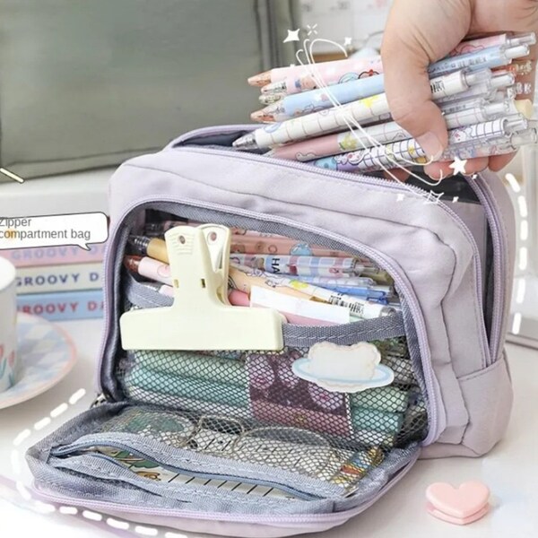 Purple Pencil Cases - Etsy