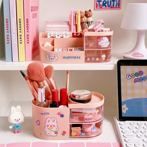 Cute Large Capacity Stationery Organizer, Pen Holder, Office School ...