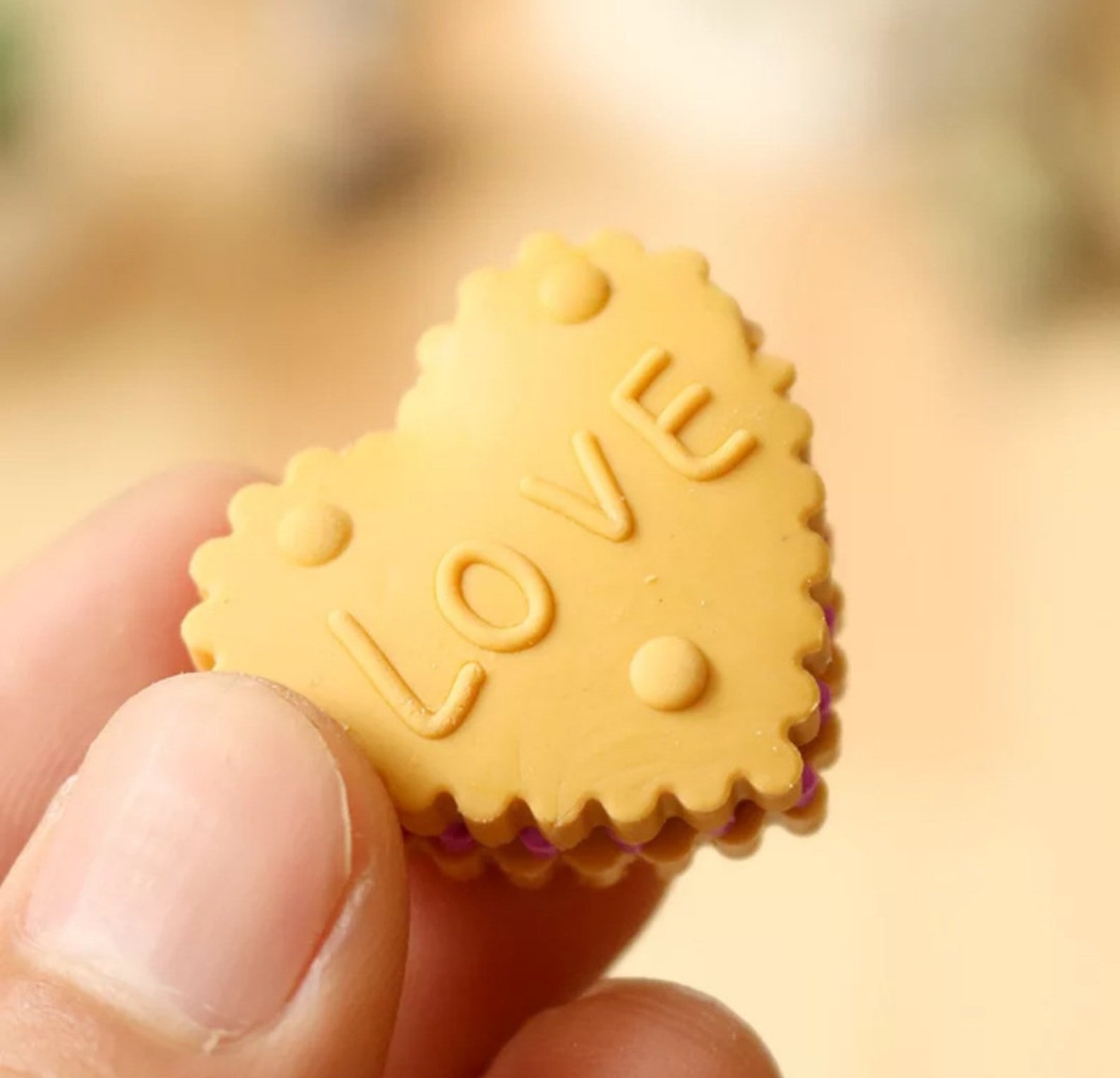 6pcs Pack Milk Biscuit Erasers, Cute Mini Pencil Erasers, Gift Pack ...