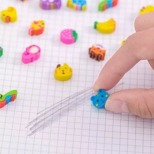 100pcs Mini Pencil Erasers Cute Mini Eraser Gift Animal - Etsy