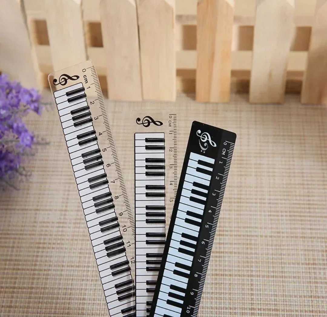1pc Piano Ruler, 15cm Straight Ruler, Drawing Ruler, Measuring Tool ...