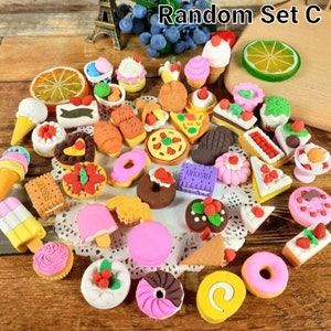 25/30pcs Cute Mini Animal Erasers, Detachable Pencil Eraser, Student ...