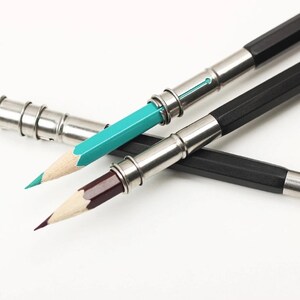 4pc Pencil Extender, Adjustable Pencil Extender, School Art, Dual Head ...