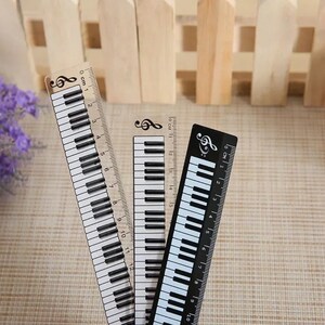1pc Piano Ruler, 15cm Straight Ruler, Drawing Ruler, Measuring Tool ...