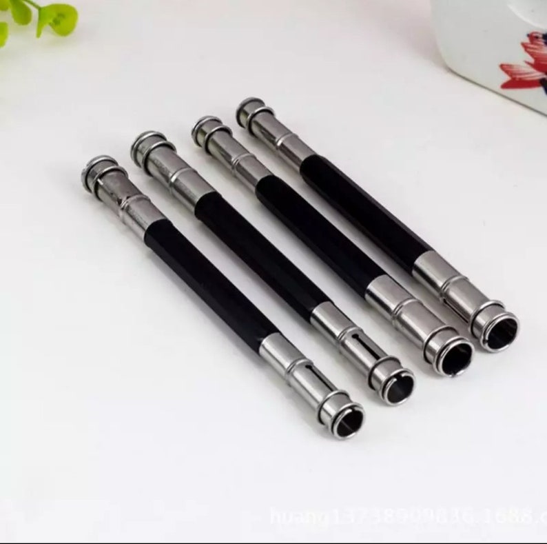4pc Pencil Extender, Adjustable Pencil Extender, School Art, Dual Head ...