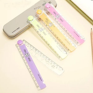 30 Cm Multifunction Foldable Ruler, School, Office, Student Ruler, Cute ...