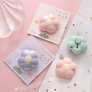 1pc Cute Mini Flower Utility Knife, Mini Box Opener, Portable Utility ...