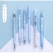 6pcs Pen Highlighter Set Pink Blue Color Pen Set 0.5mm Black - Etsy