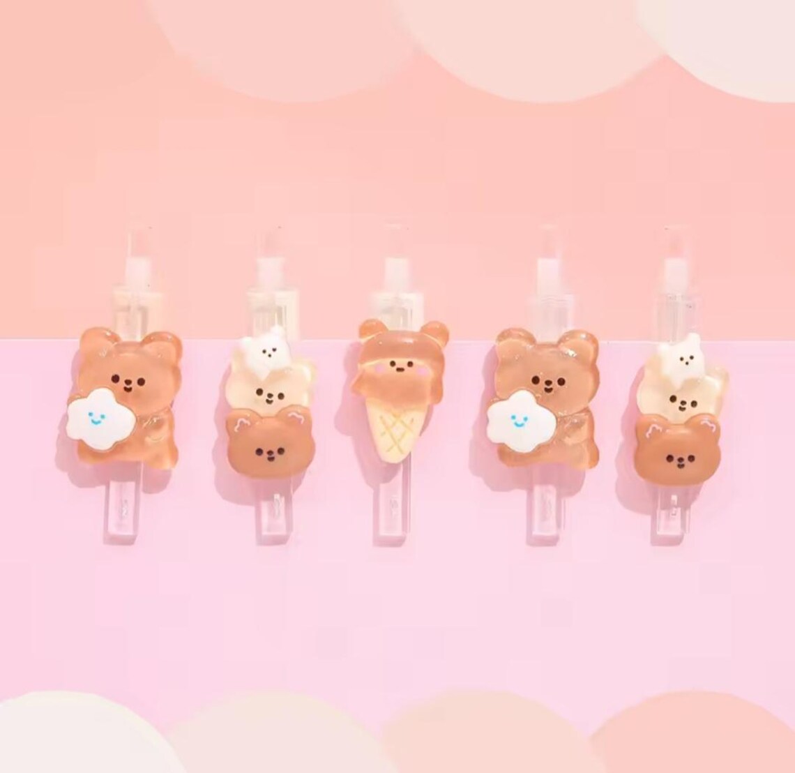 2pcs Cute Bear Mechanical Pencil, Press Pencil, Writing Pencil ...