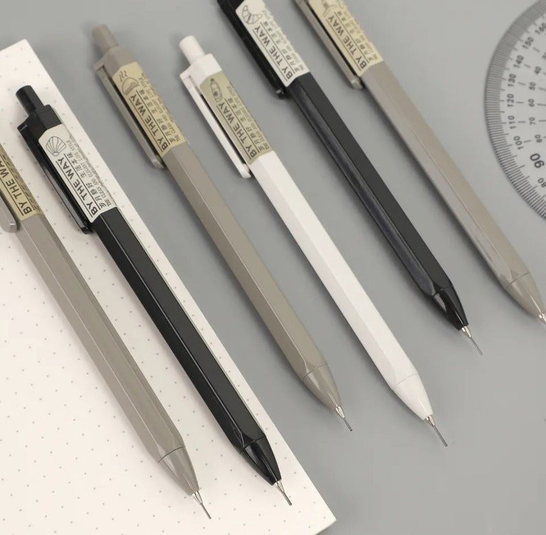 3pcs Simple Mechanical Pencil 0.5/0.7mm Automatic Pencil - Etsy