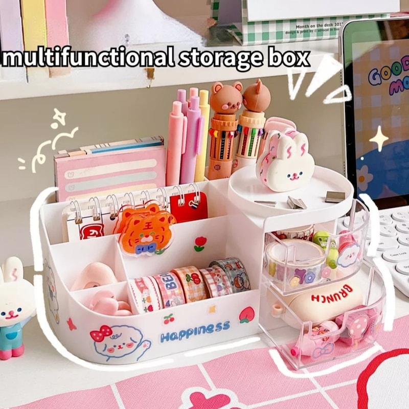 Cute Kawaii Desk Organizer - Etsy