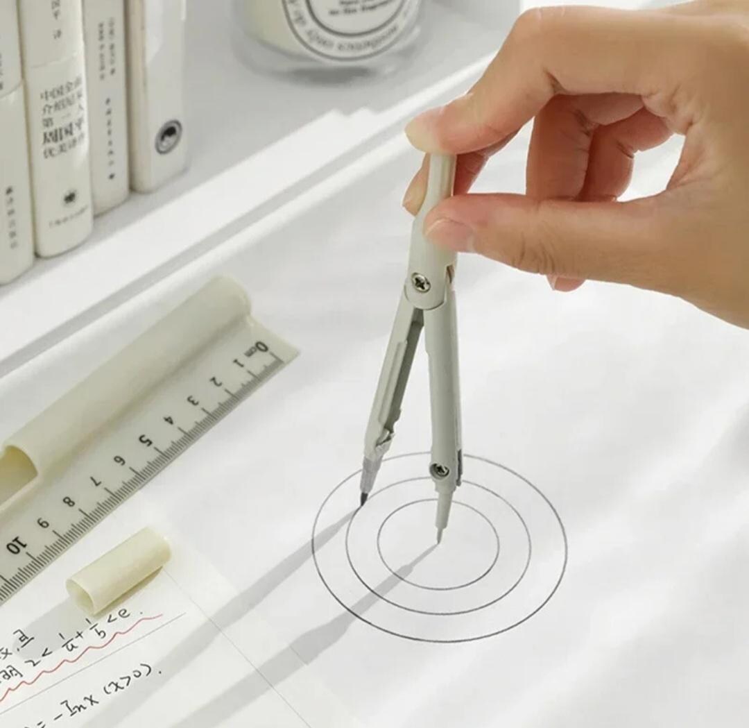 3 in 1 Multifunction Compass, Ruler, Pencil, Geometry Tool, School ...