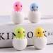 4pcs Cute Chick Shape Eraser, Pencil Eraser, Rubber Eraser, Chick ...
