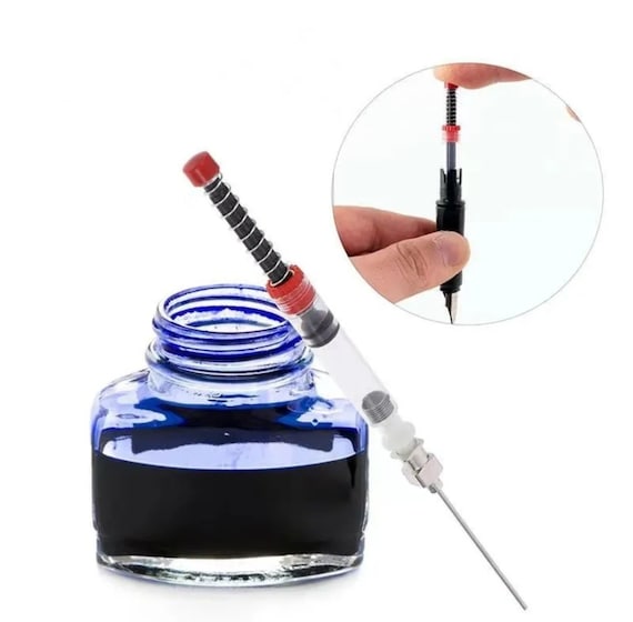 Buy 2pcs Fountain Pen Ink Cartridge Converter Filler Spring Type Ink Absorber Ink Sac Syringe Device School Office Supplies Online in India Etsy