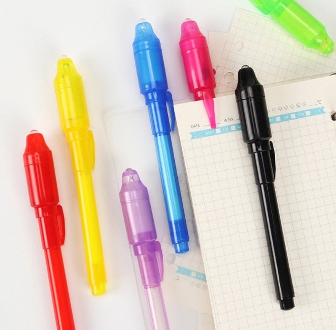 2pc Magic Pen, Creative Stationery, Invisible Ink Pen, Kids Gift ...
