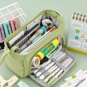 Large Capacity Pencil Case, Storage Bag, Pen Holder, Stationery ...