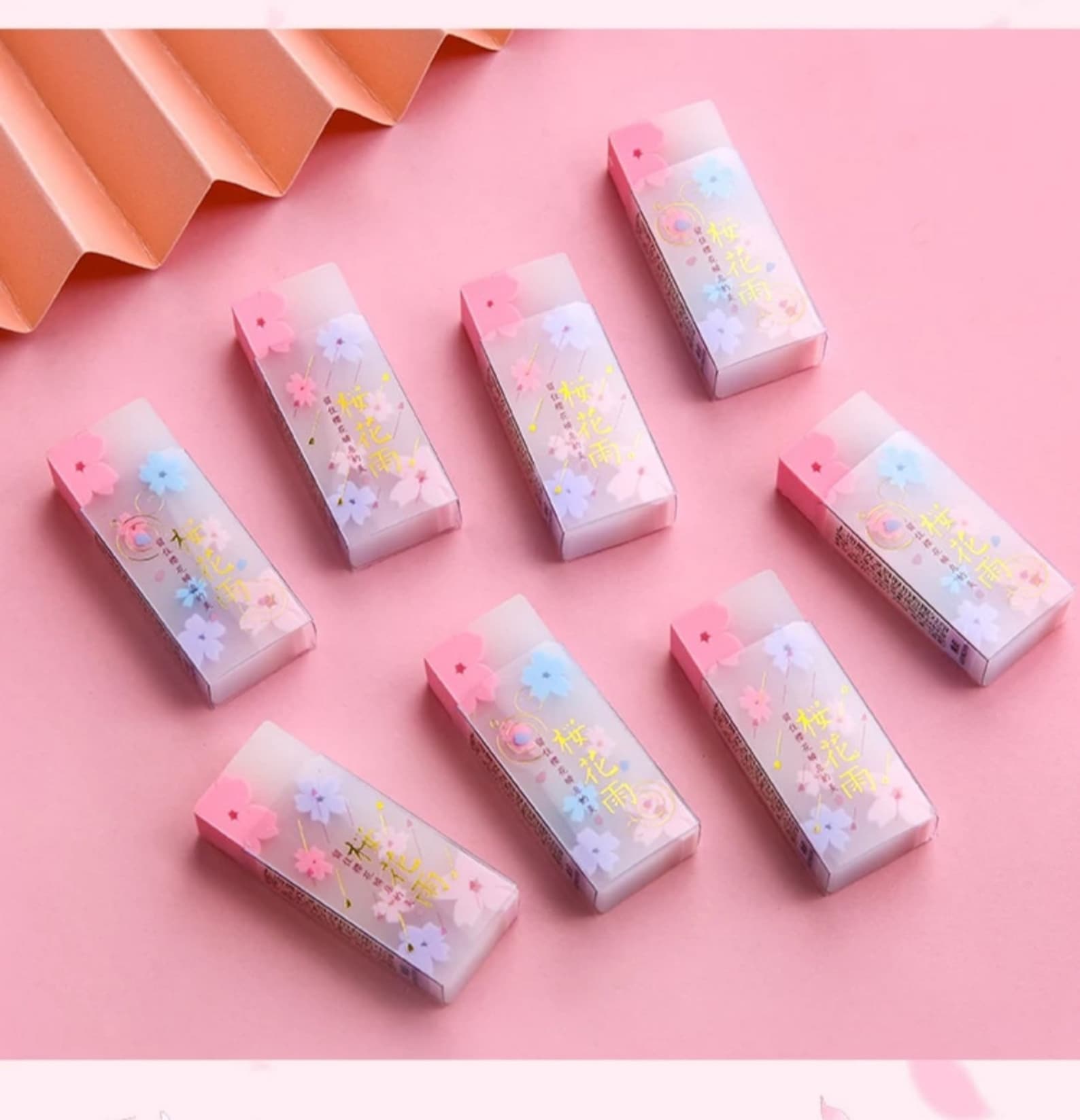 1pc Cherry Blossom Eraser, Pencil Eraser, Japanese Blossom Eraser ...