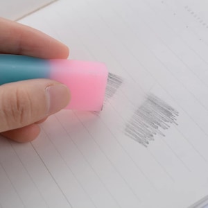 1pc Rainbow Jelly Eraser, Blossom Eraser, Soft, Flexible Jelly Color ...