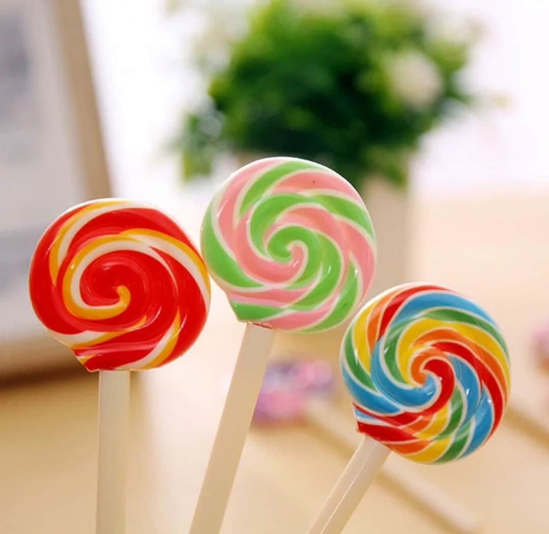 1pc Cute Lollipop Sweet Candy Ballpoint Pen Kawaii - Etsy