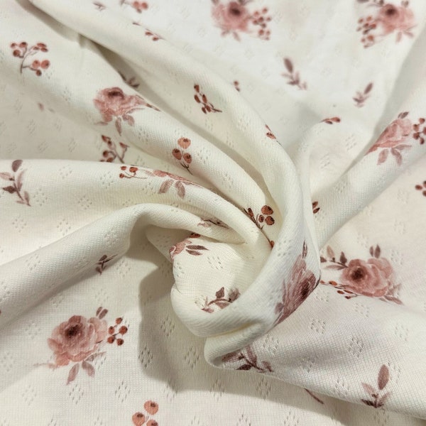 Pointelle Fabric - Etsy