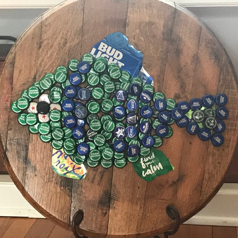 Bottle Cap Fish - Etsy