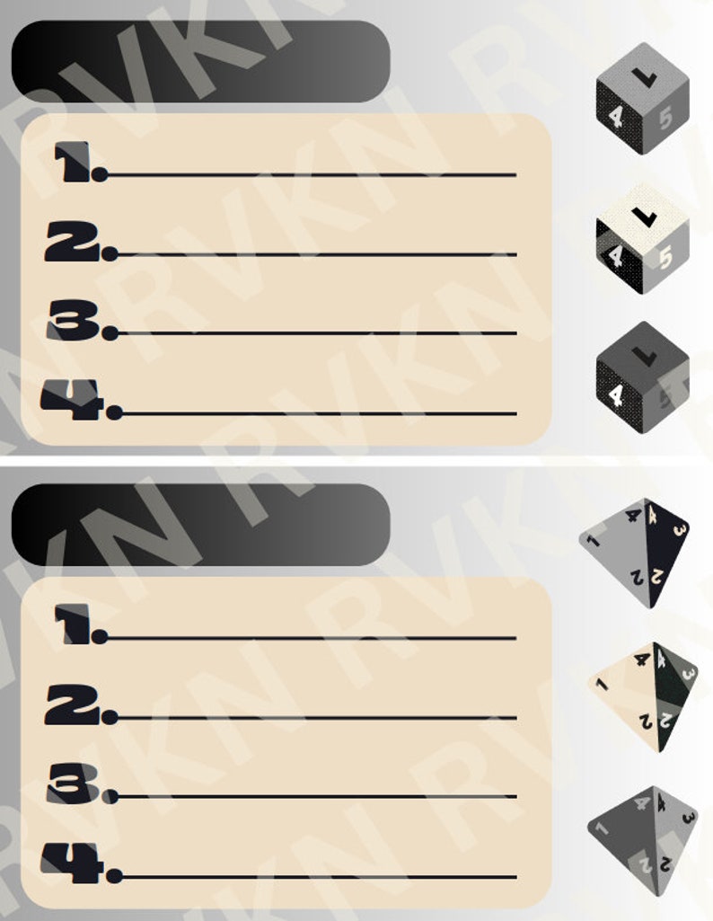 DIY Create Your Own "roll For" Inspired by Tiktok - Dice Game - Retro ...