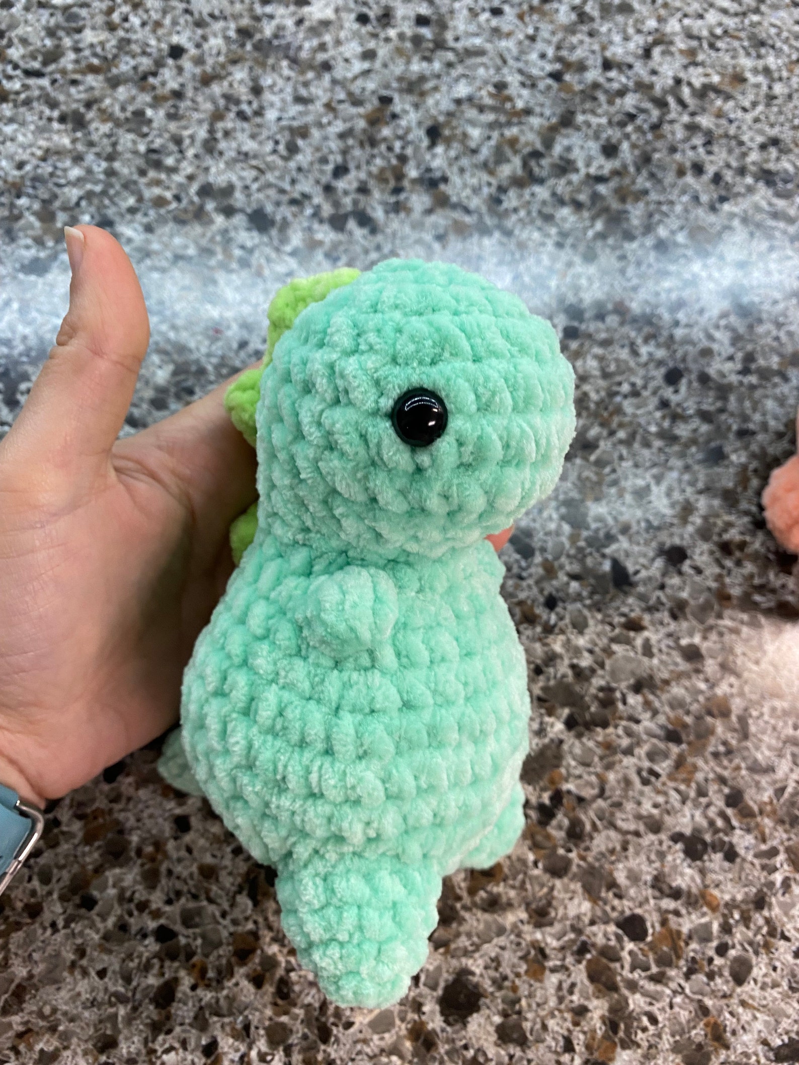 Plush Crochet Chubby Dinosaur - Etsy