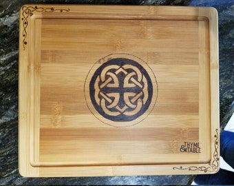 Celtic Knot Cutting Board - Etsy