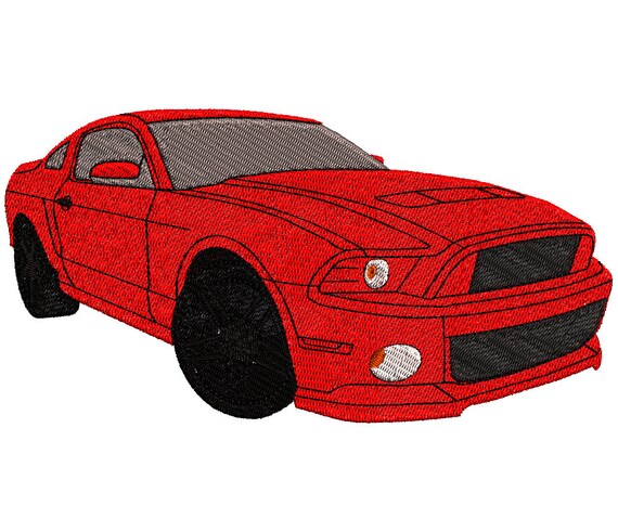 Car Machine Embroidery Design - Etsy