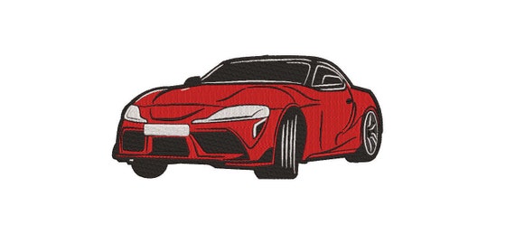 Machine Embroidery Design Car in 6 Sizes - Etsy
