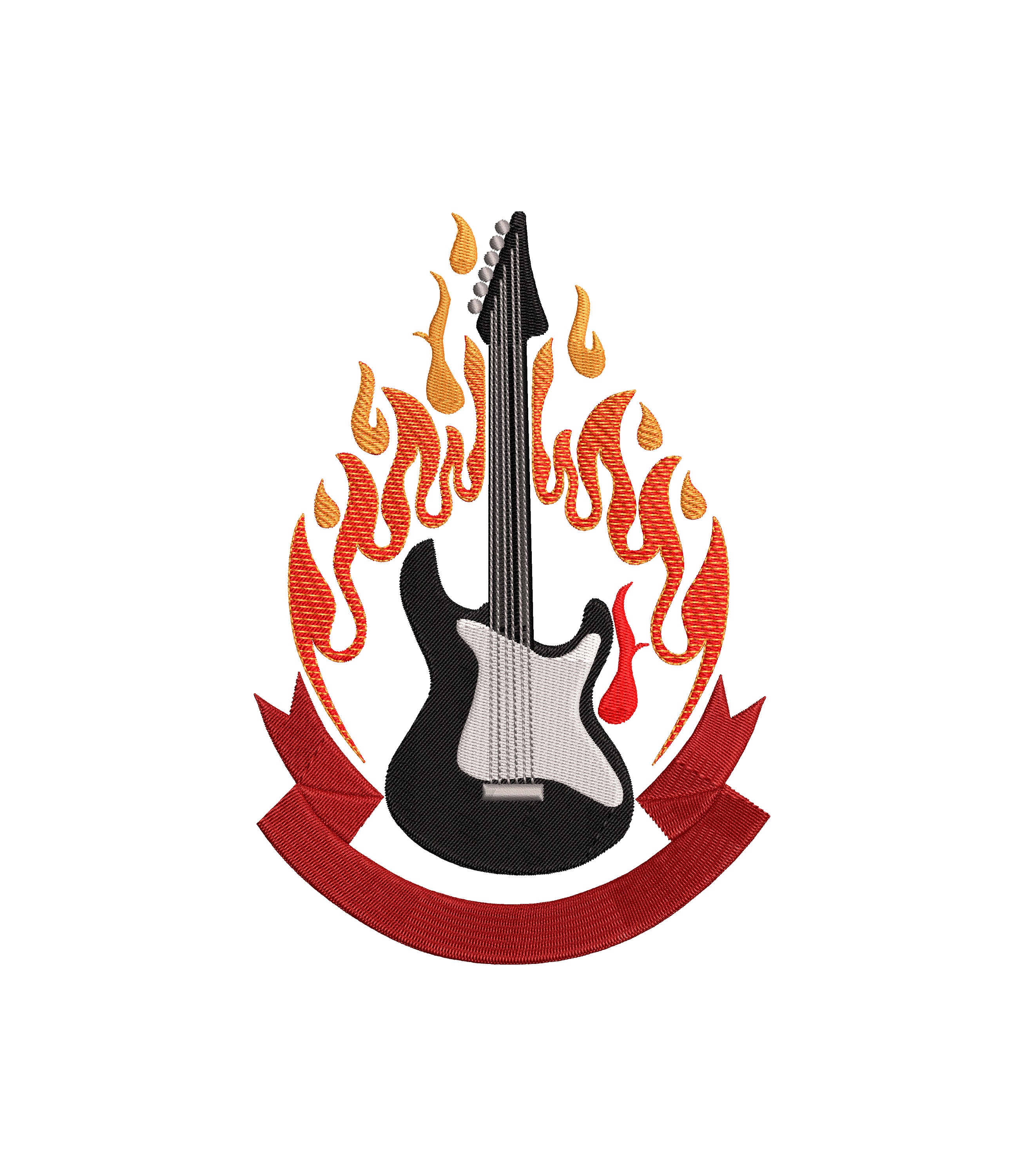 Jimi Hendrix Burning Guitar Wallpaper