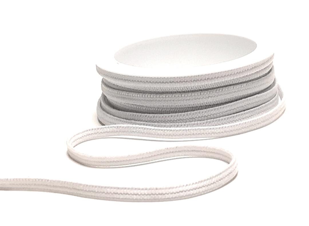 1 M EUR 0.20 Elastic Cord 5 M X 5 Mm White Elastic Cord - Etsy