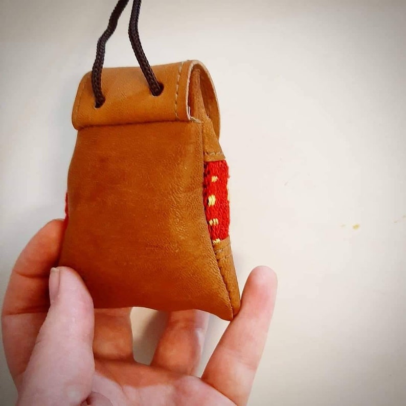 Cute Small Coin Purse Wallet Tiny Bag Genuine Leather Handmade - Etsy