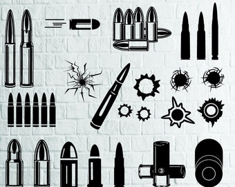 Bullets svg | Etsy