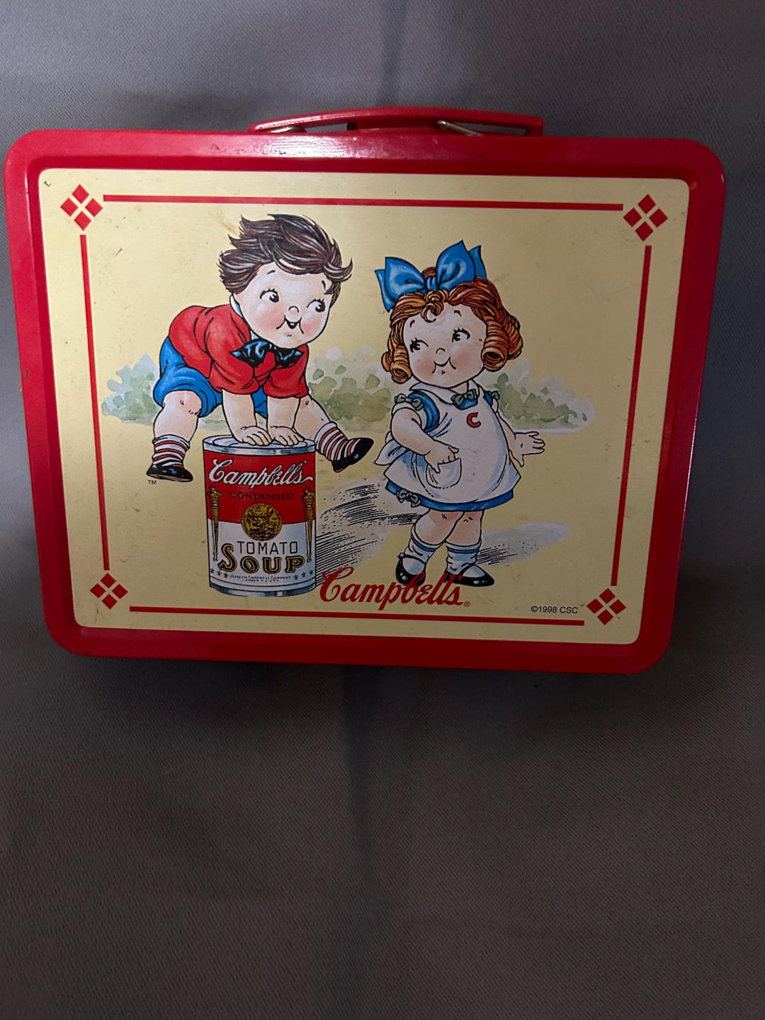 Vintage Campbells Soup Lunch Box - Etsy