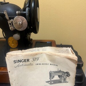 Vintage Singer Sewing Machine - Etsy