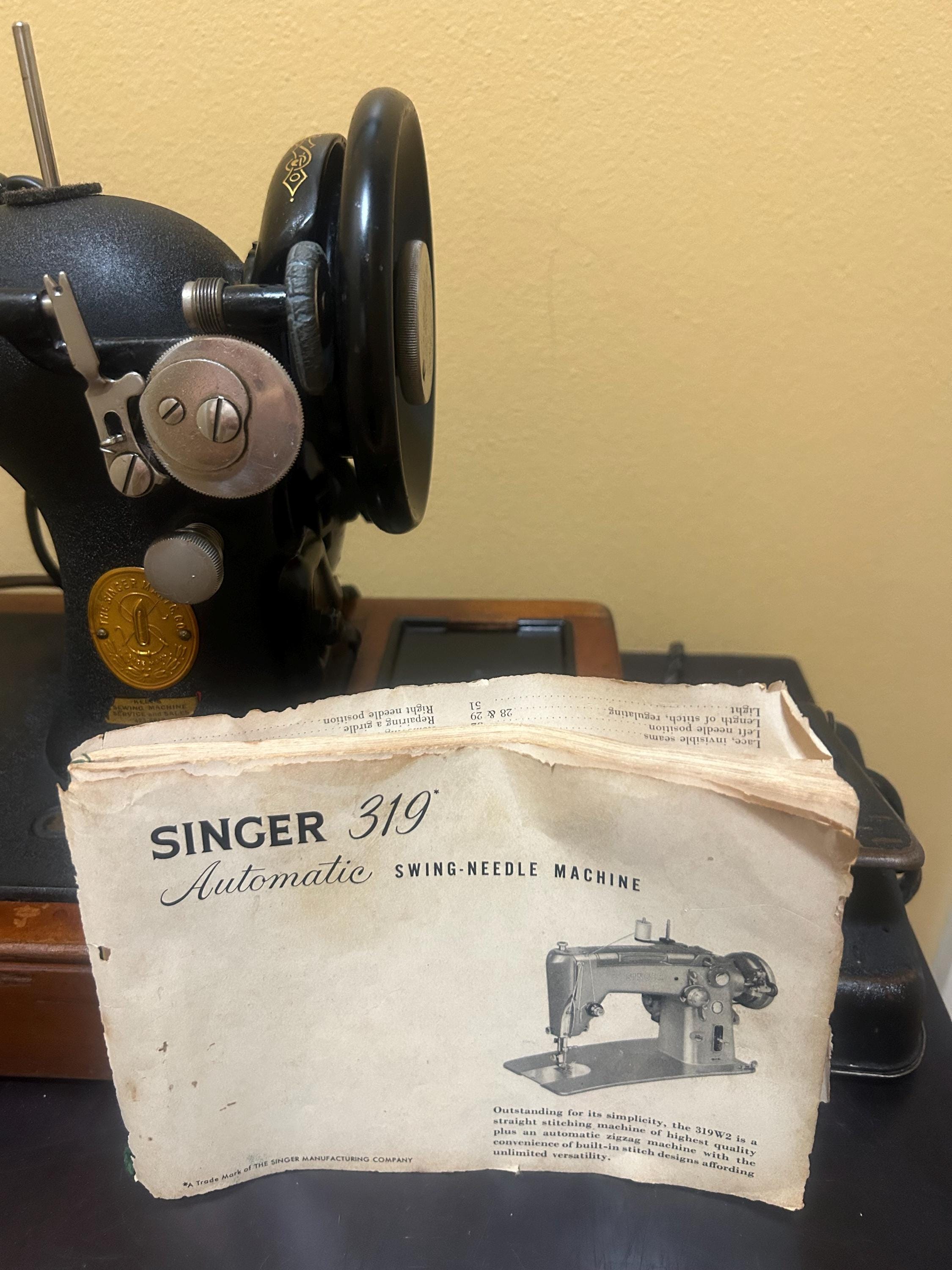Vintage Singer Sewing Machine - Etsy