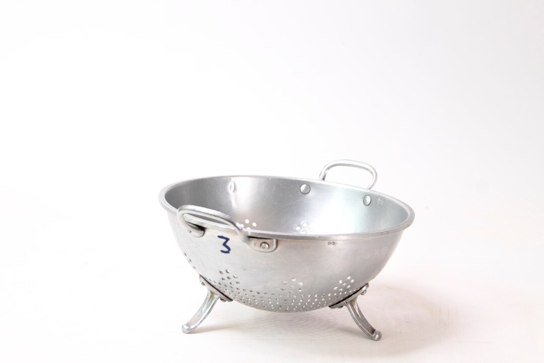 Vintage Aluminum Sieve From France S3 - Etsy