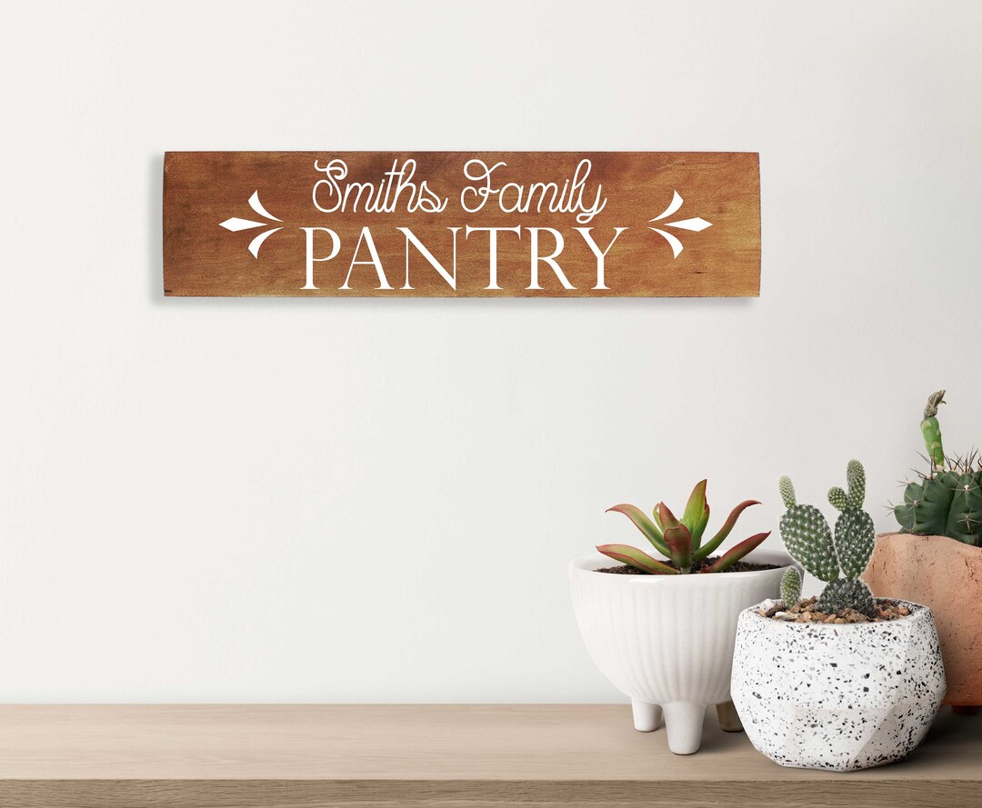 Pantry Decor, Pantry Sign, Kitchen Sign, Kitchen Wall Decor, Kitchen ...