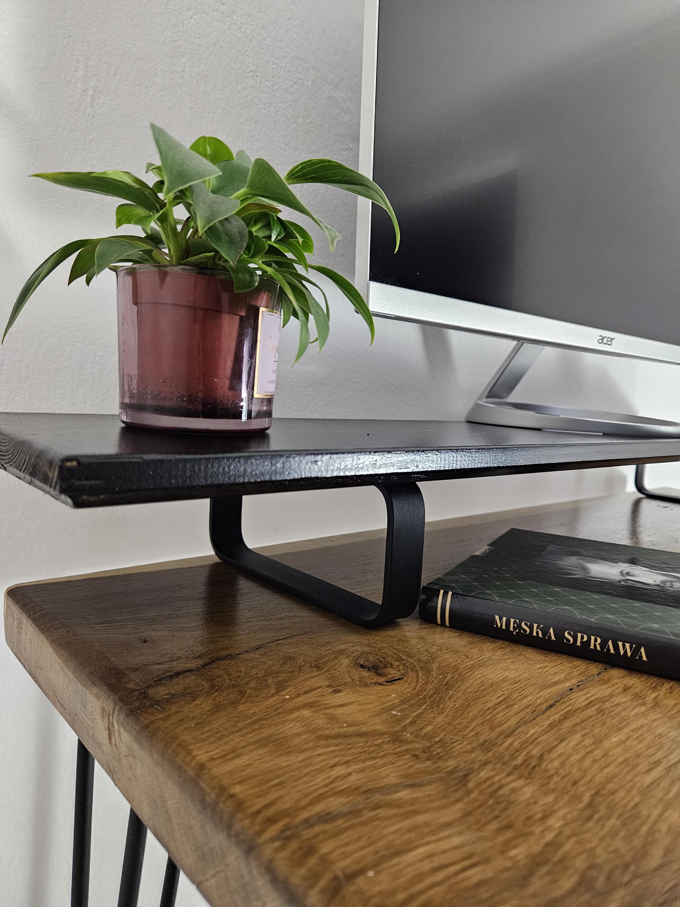 Monitor Stand, Monitor Riser, Wood Monitor Stand, Wooden Dual Monitor ...